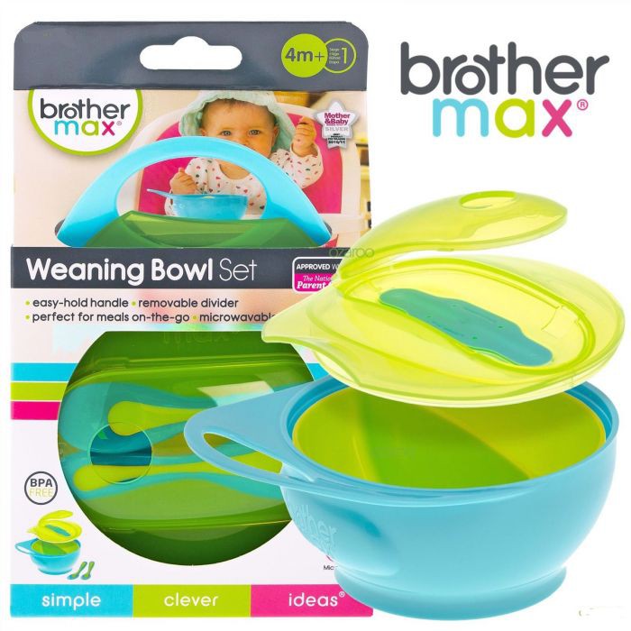 Brother Max Weaning Bowl Set - Mamas Boutique