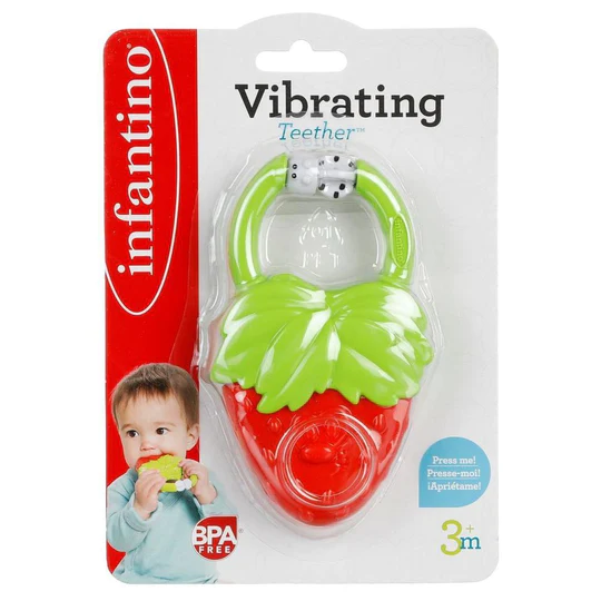 Infantino Vibrating Teether +3M - Mamas Boutique