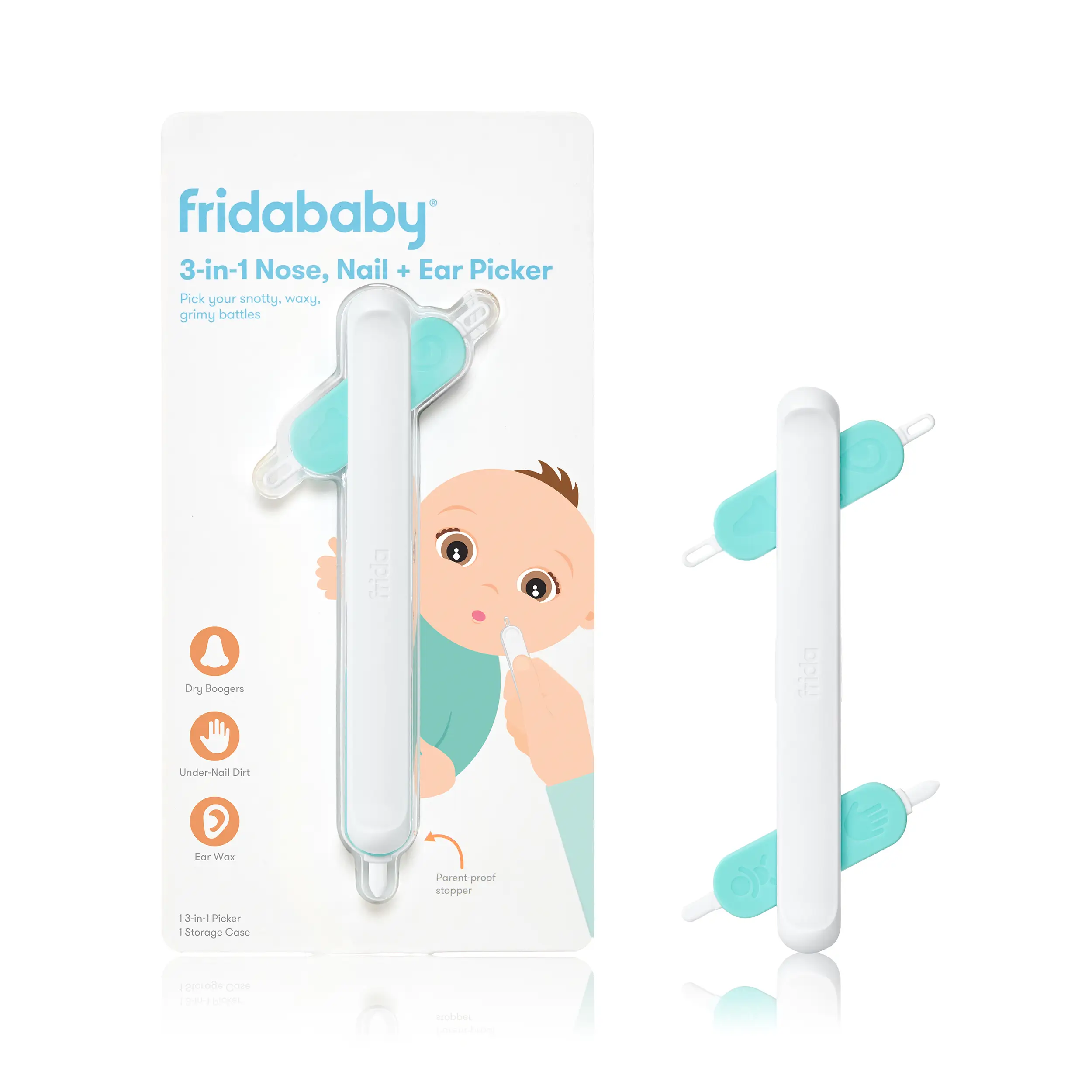 Fridababy 3_in1 Nose, Nail and Ear picker - Mamas Boutique