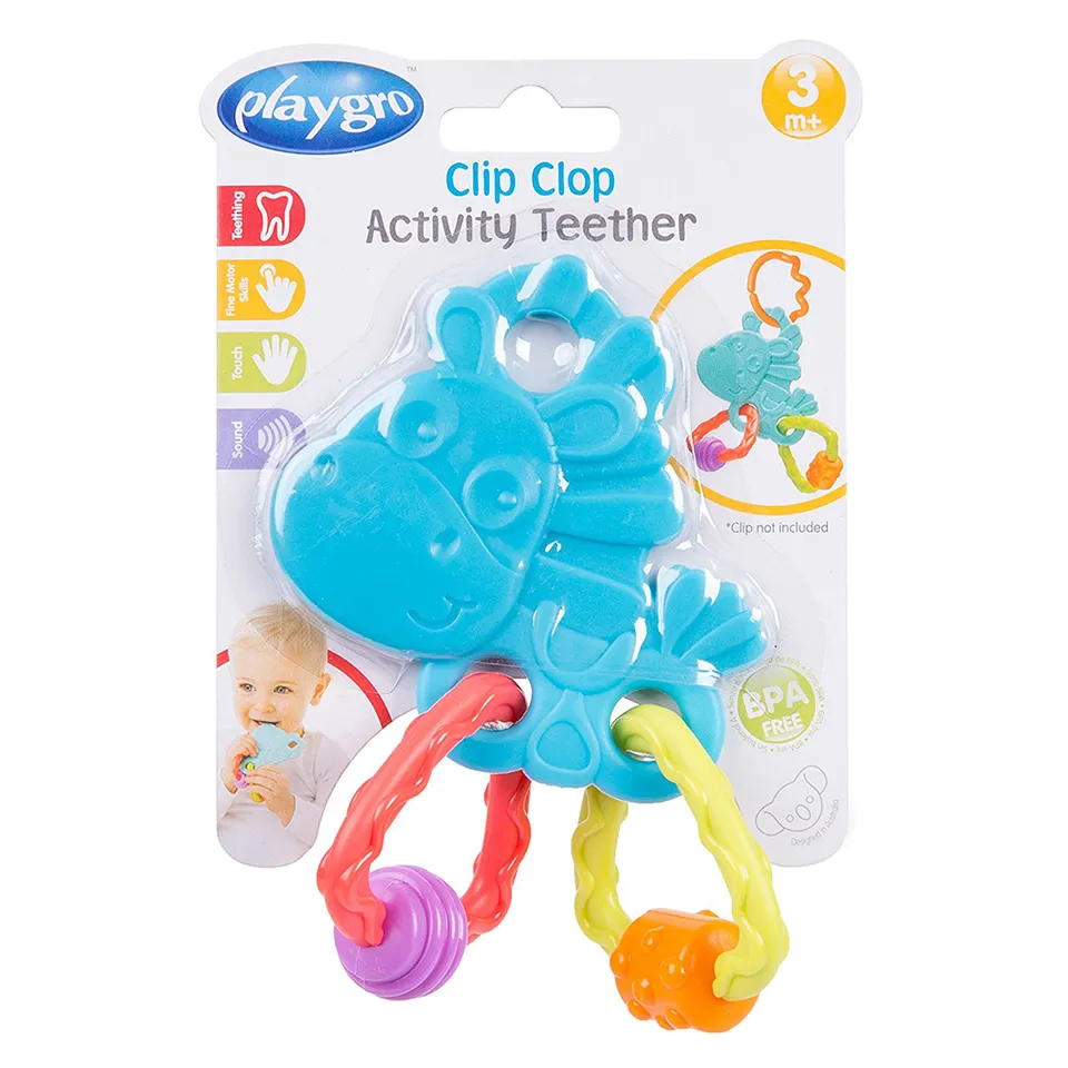 PlayGro, Clip Clop Activity Teether, 3+ Months - Mamas Boutique