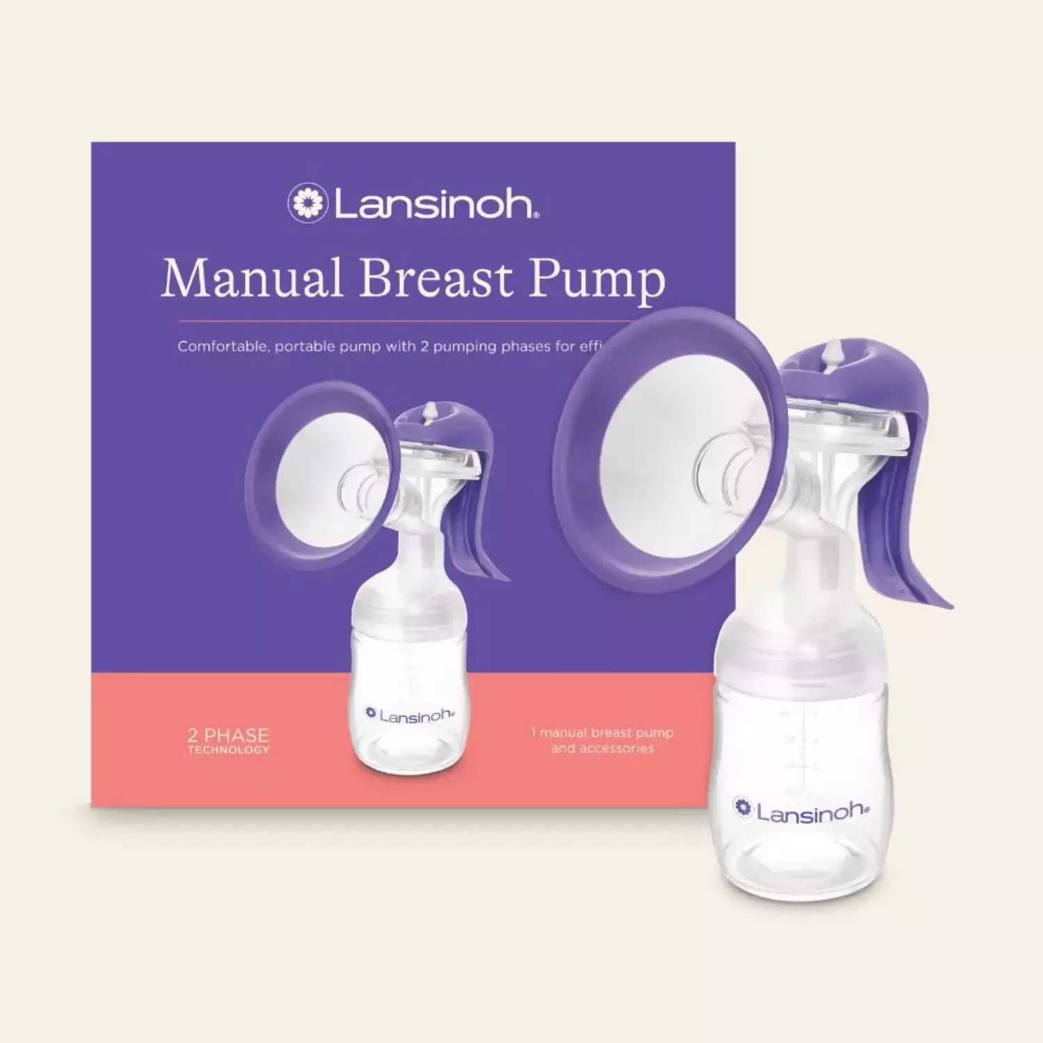 Lansinoh Manual Breast Pump - Mamas Boutique