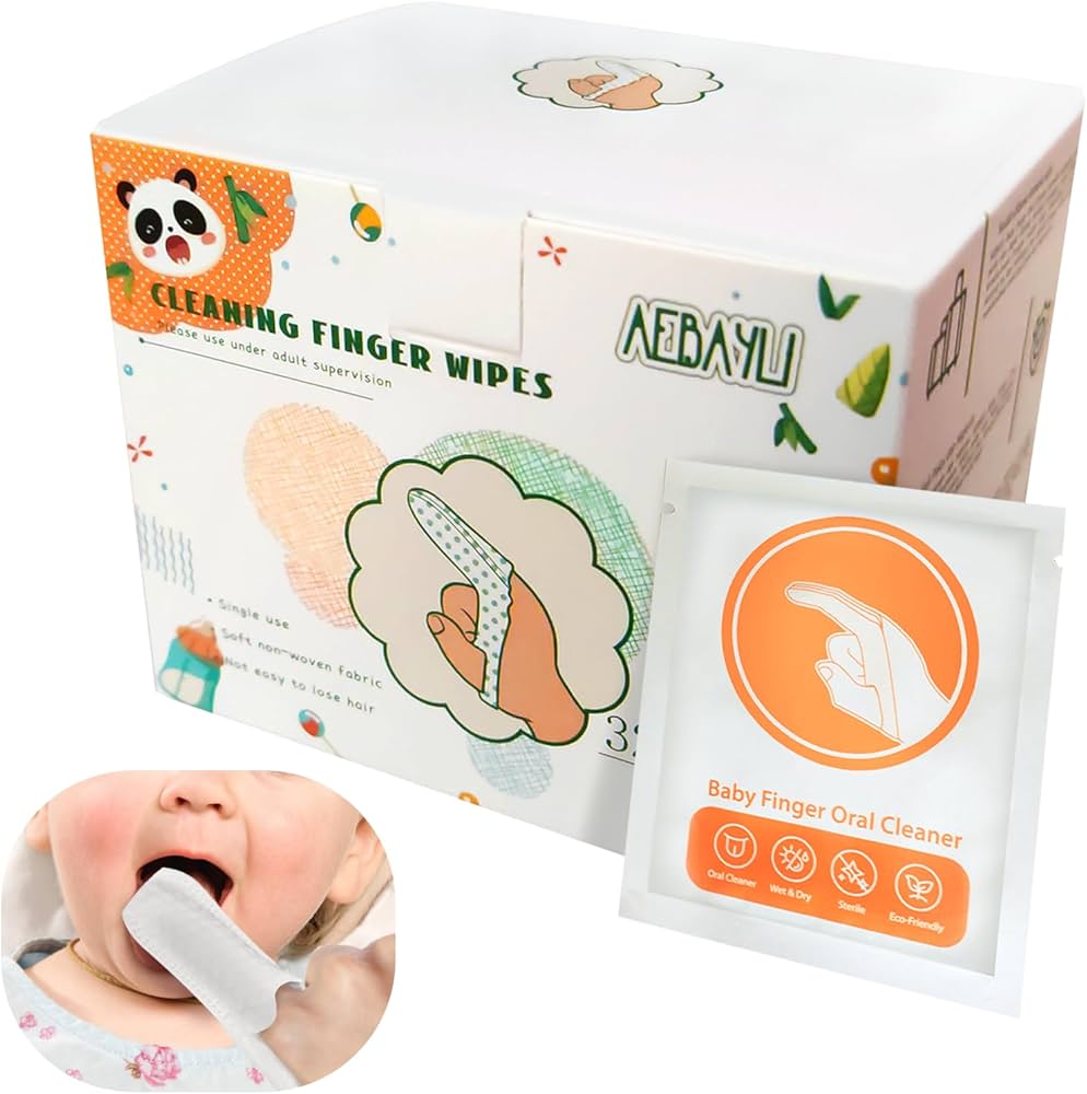 Cleaning Finger Wipes 32pcs. - Mamas Boutique