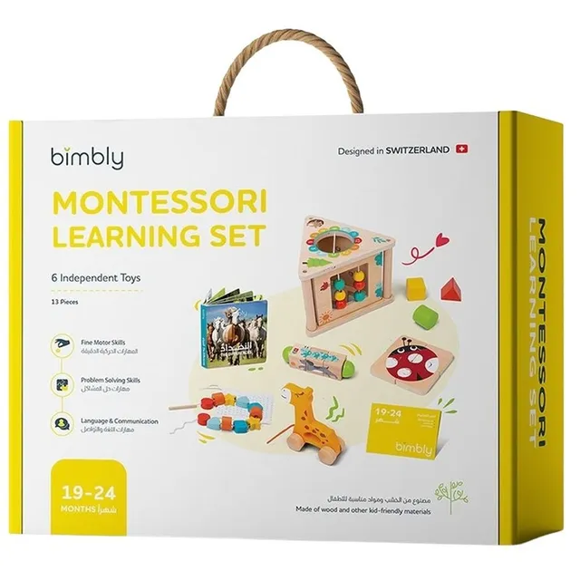 Bimbly Montessori Learning Set, 19-24 Months - Mamas Boutique