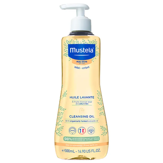 Mustela, Cleansing Oil 500ml - Mamas Boutique