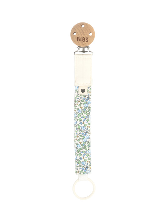 Bibs Liberty Pacifier Clip- Ivory - Mamas Boutique