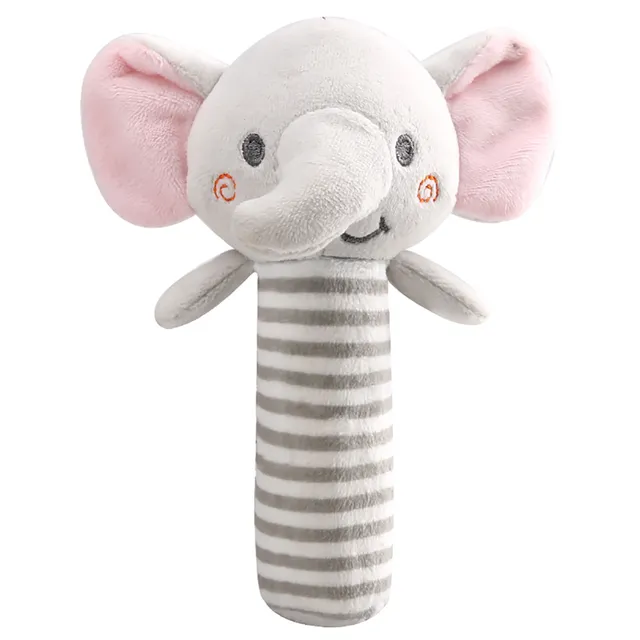Little Angel, Baby Soft Toys-Elephant Ivory, 3+ Months - Mamas Boutique